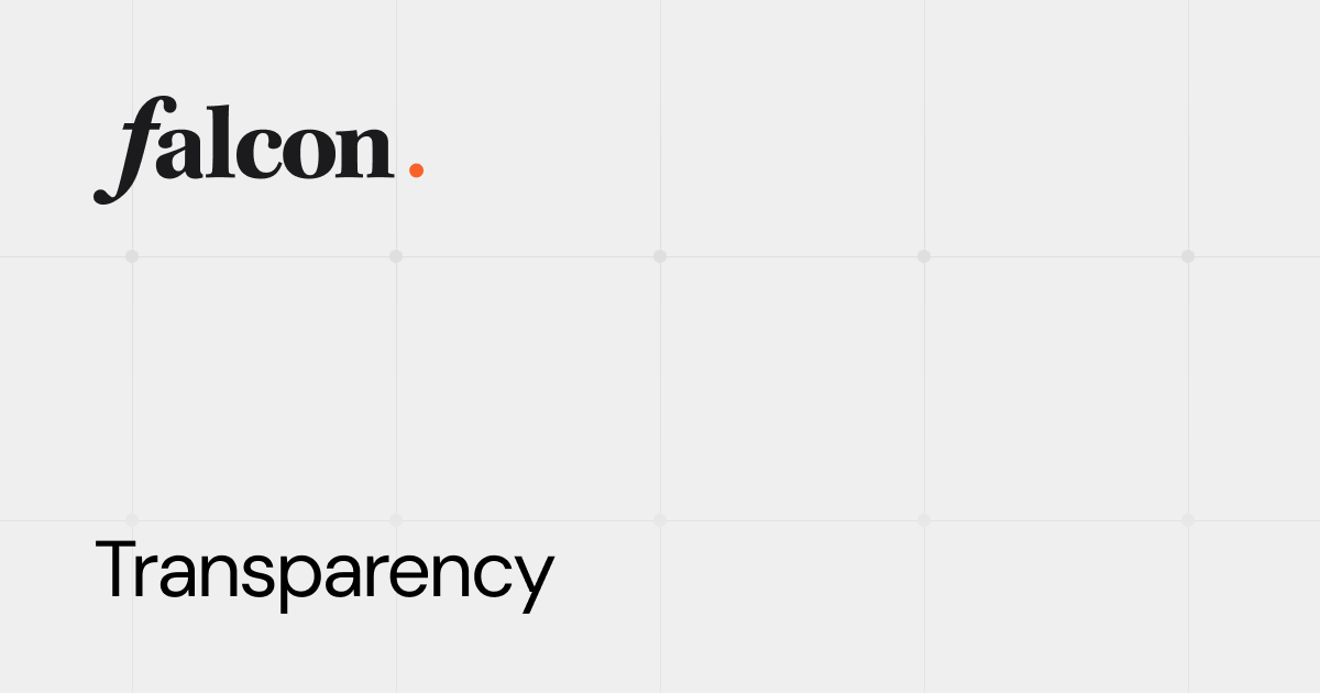 Transparency Dashboard | Falcon Finance